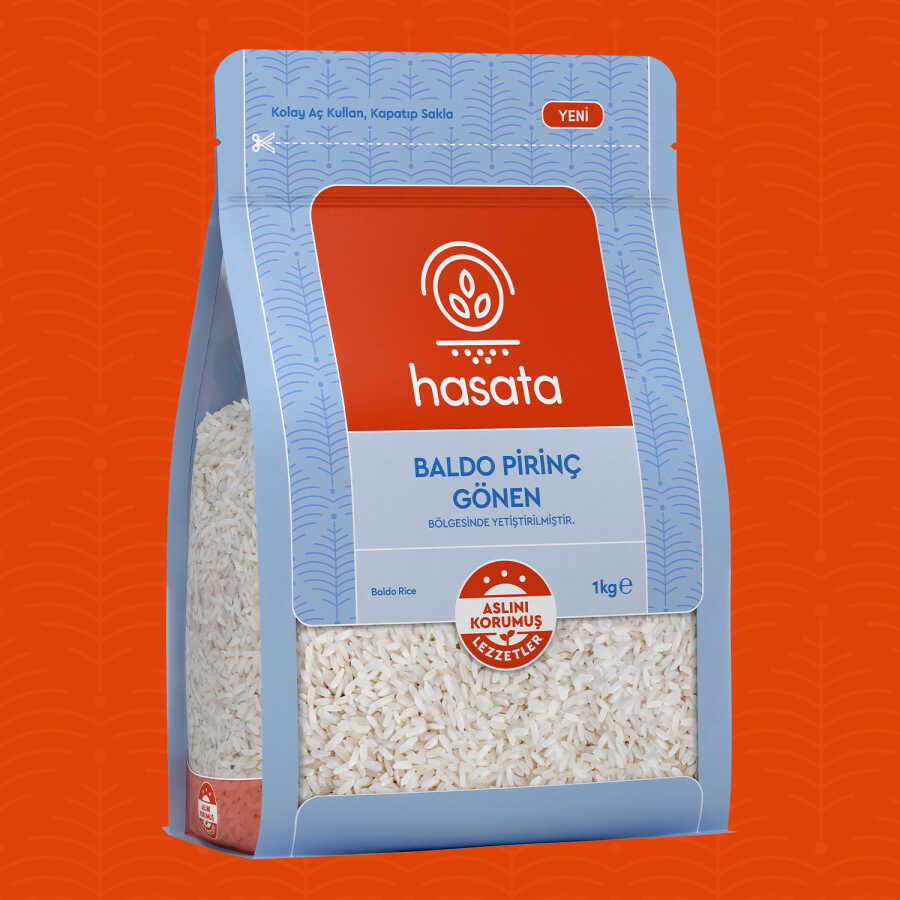 Hasata Gönen Baldo Pirinç 1 Kg | Hasata.com.tr